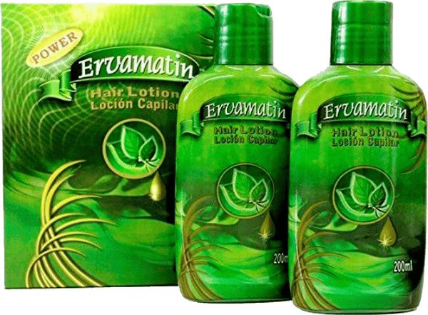 Ervamatin Hair Lotion 2 bottles / 200 ml each bottle – Amazonas Natural ...