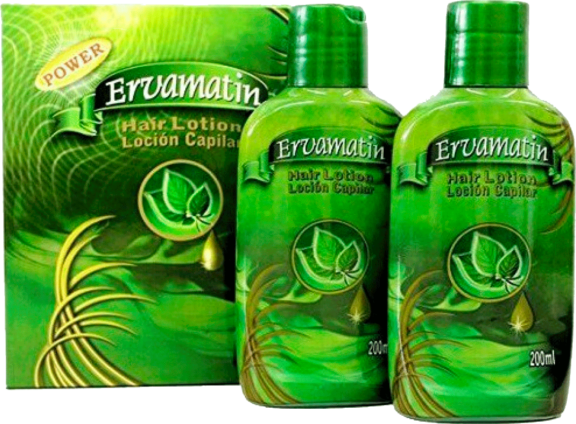 Ervamatin Hair Lotion 2 bottles / 200 ml each bottle – Amazonas Natural ...